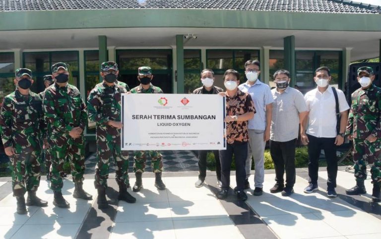 Rumah Sakit Dustira Terima Bantuan Delapan Ton Oksigen Cair Dari ...