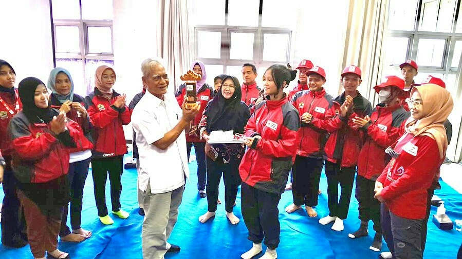 Jateng Raih Juara Satu Jumbara Nasional PMR di Lampung - Sorot Indonesia